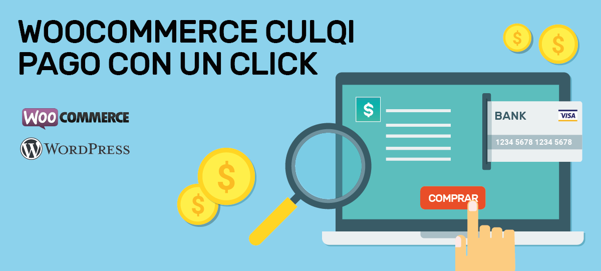 Culqi: Recibe pagos con un click para woocommerce *Letsgodev